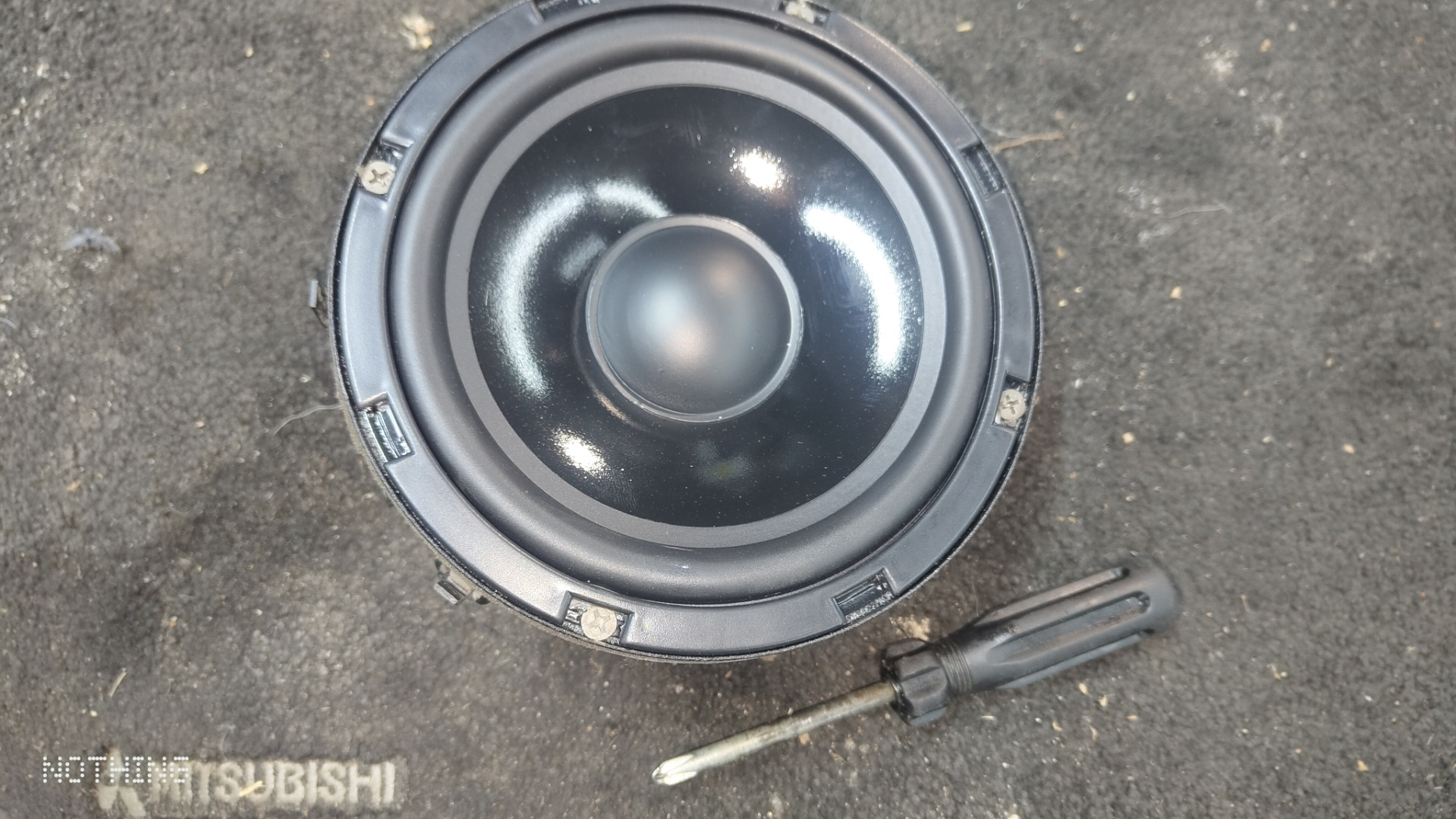 Бас из дверей. Maxony MX-65SW — Mitsubishi Lancer X, 1,8 л, 2007 года | автозвук | DRIVE2