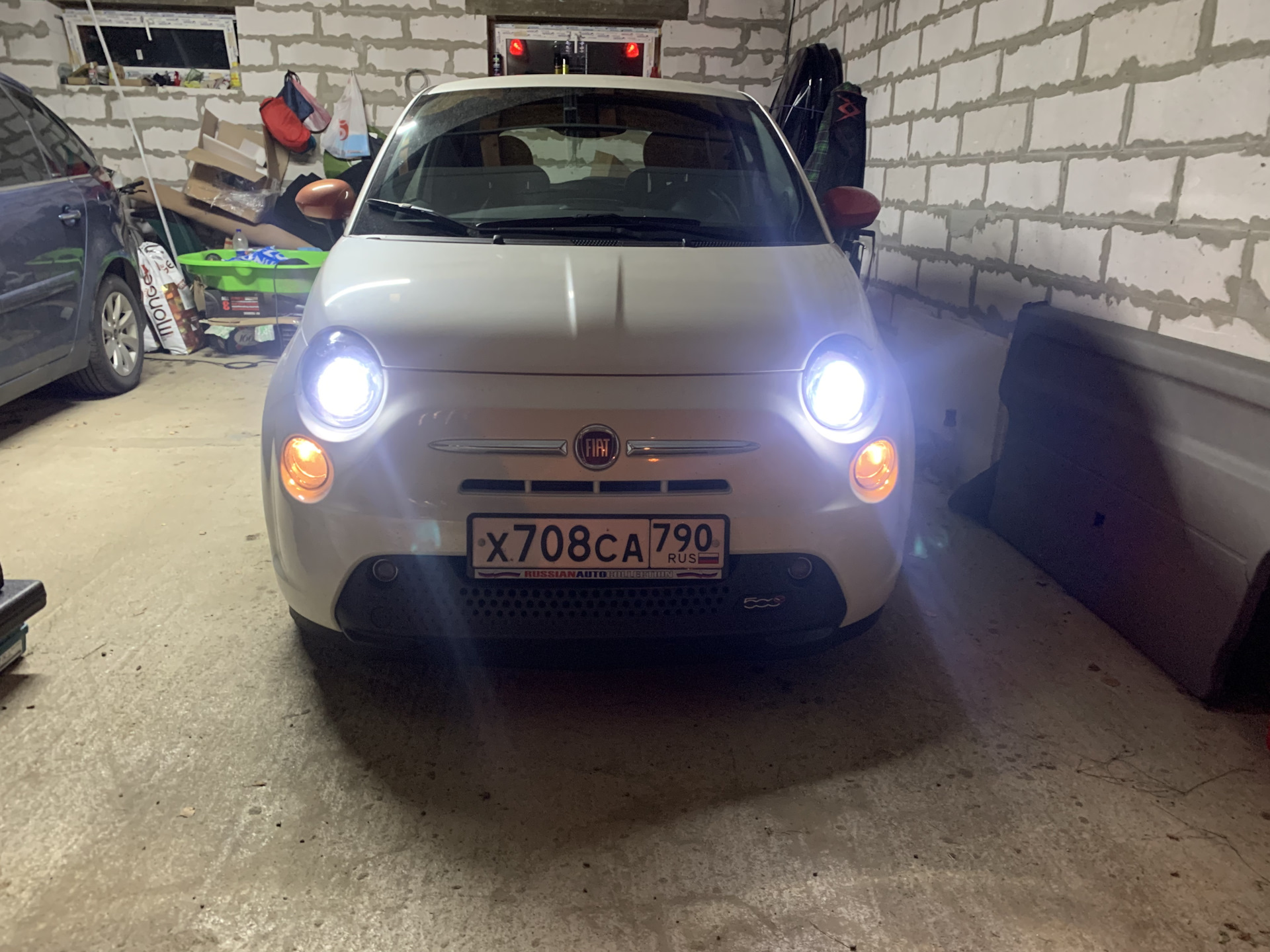 4. Ledяной взгляд Фёдора — FIAT 500E EV (1G), 2017 года | своими руками | DRIVE2