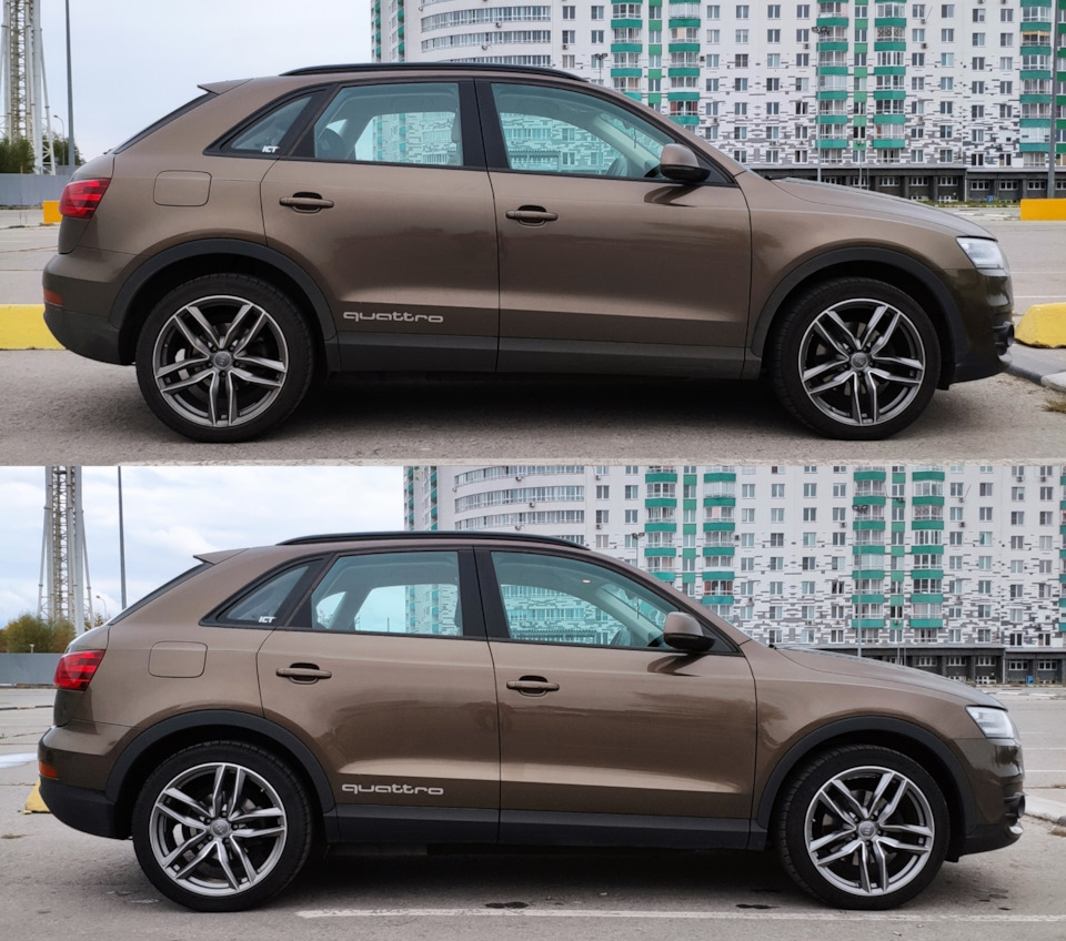 Пружины Technoressor на Q3 — Audi Q3 (1G), 2 л, 2012 года | тюнинг | DRIVE2