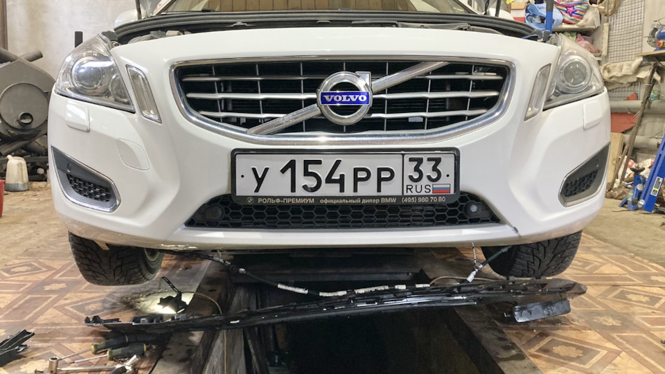 Замена шланга омывателя фар (вторая за период эксплуатации) — Volvo S60 ...