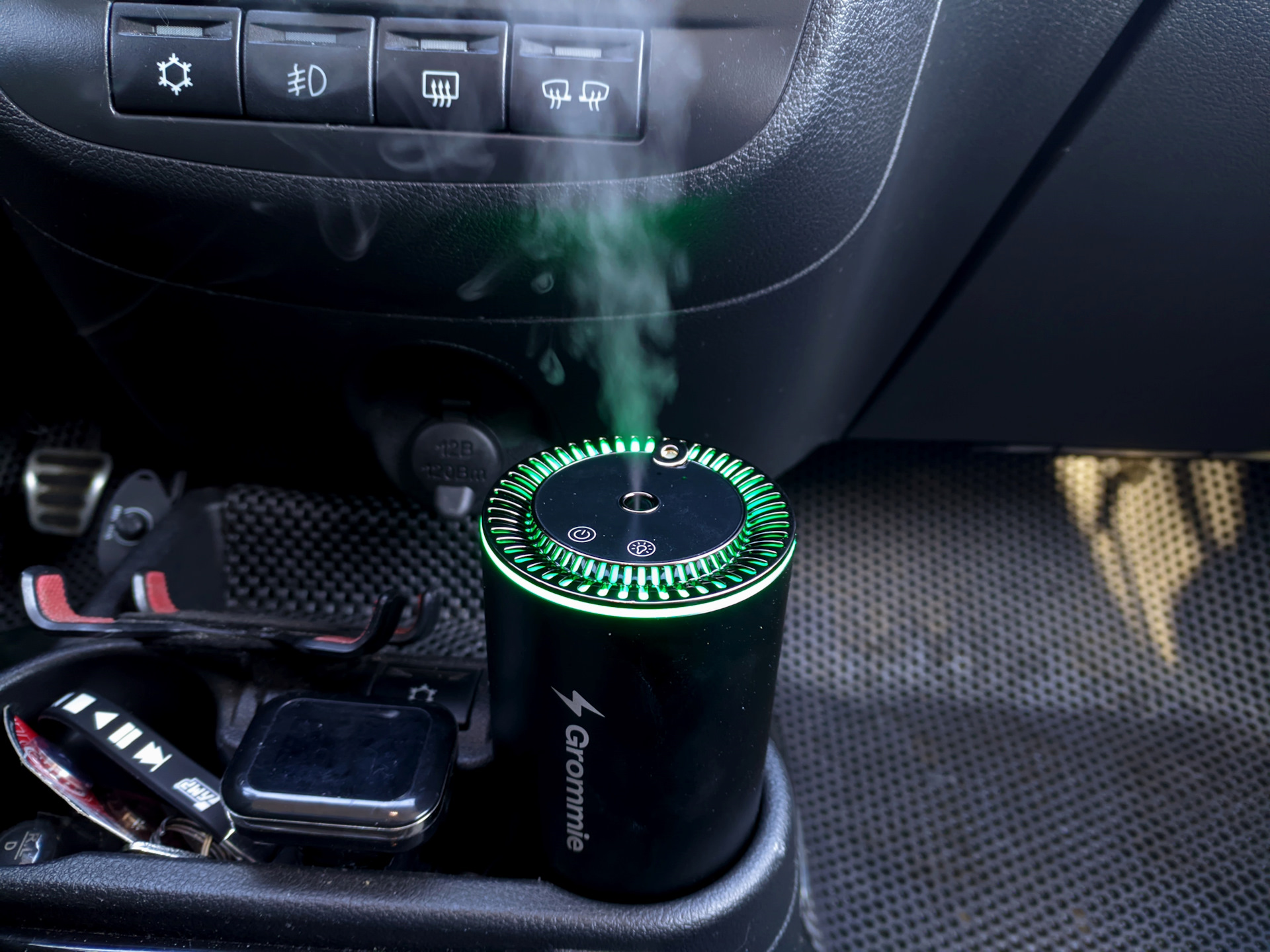 Умный ультразвуковой ароматизатор Grommie с подсветкой и звездным небом (2025) — Lada Гранта ...