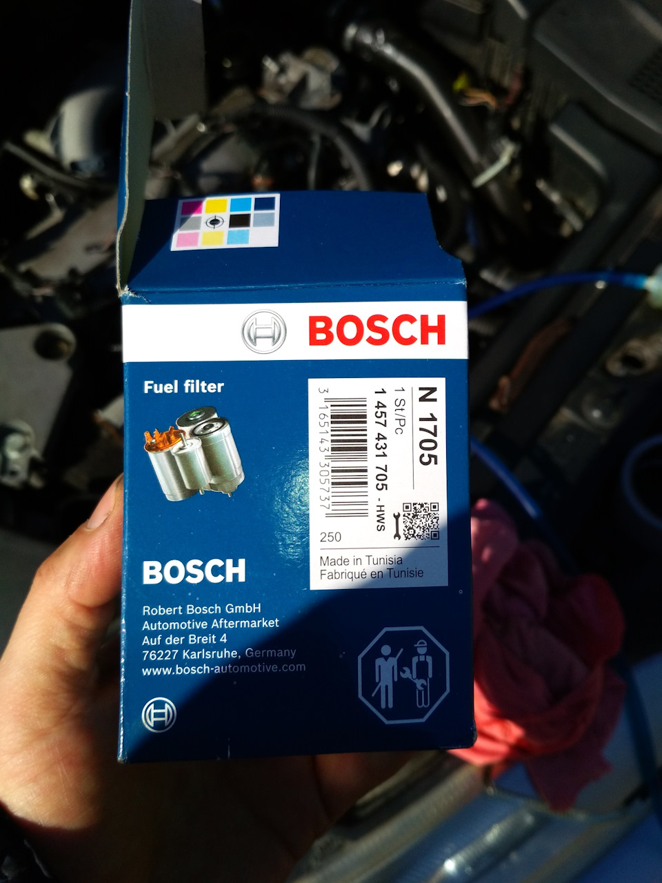 1457431705 Топливный фильтр BOSCH | Запчасти на DRIVE2