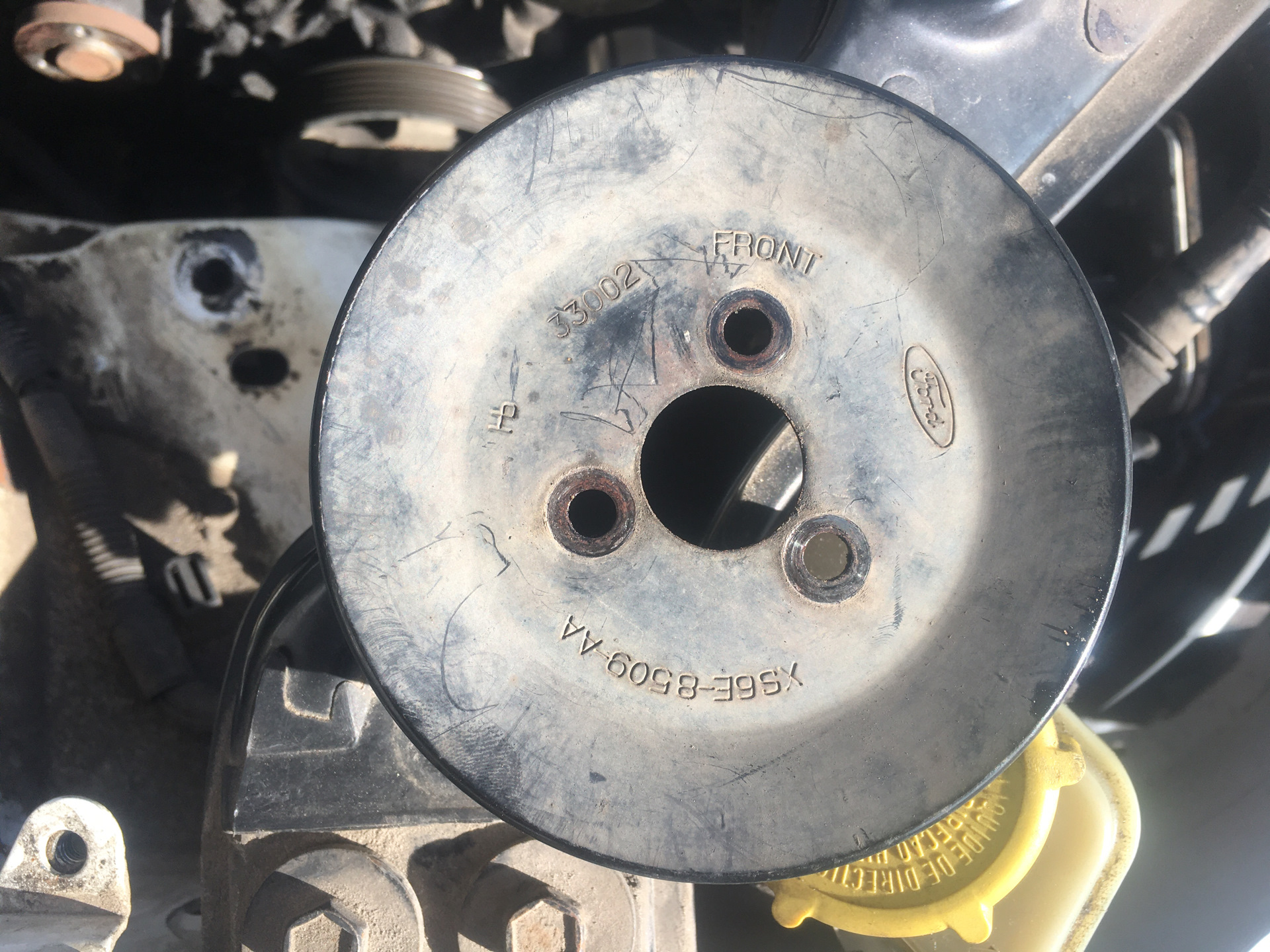 Замена помпы Ford Fiesta 1.3 8кл. BAJA mk5 — Ford Fiesta (Mk V), 1,3 л ...