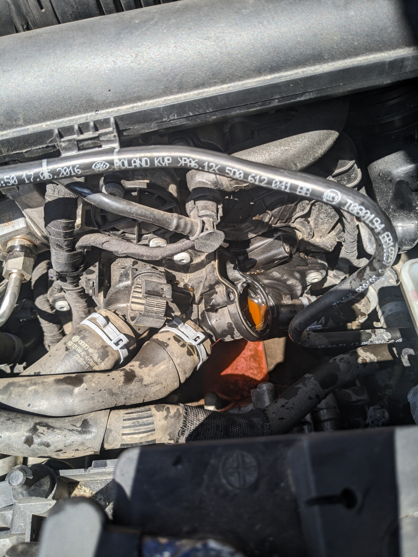 Поставил холодный термостат 🥶 — Skoda Octavia A7 Mk3, 1,4 л, 2016 года ...