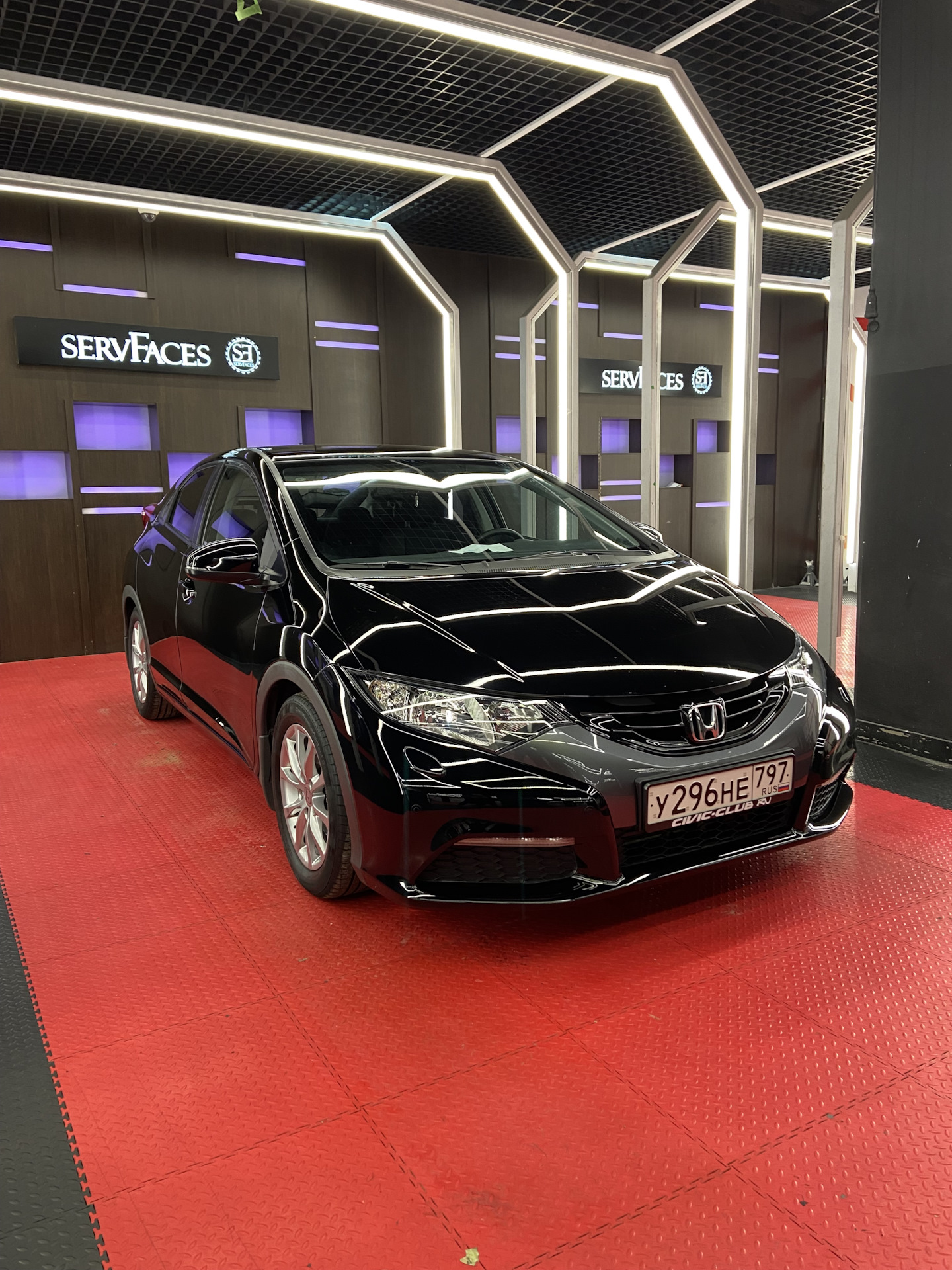 ServFaces керамические покрытия! — Honda Civic 5D (9G), 1,8 л, 2012 года | стайлинг | DRIVE2