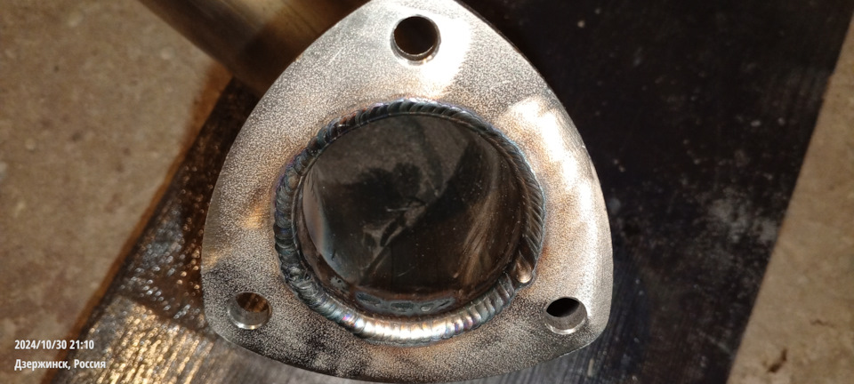 Резонатор RZVS 51мм — Lada Гранта Лифтбек (2G), 1,6 л, 2020 года ...