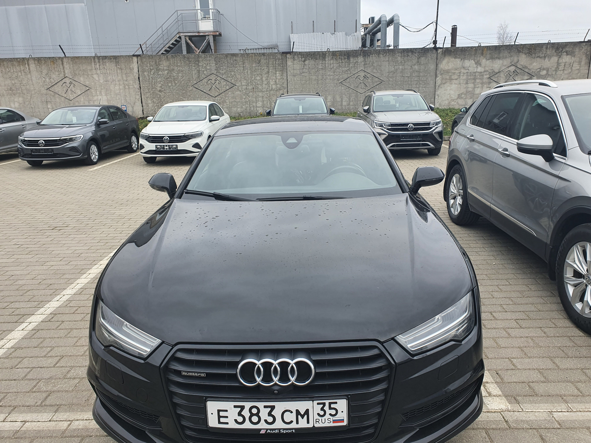 Замена лобового стекла — Audi A7 Sportback (1G), 3 л, 2015 года | визит ...