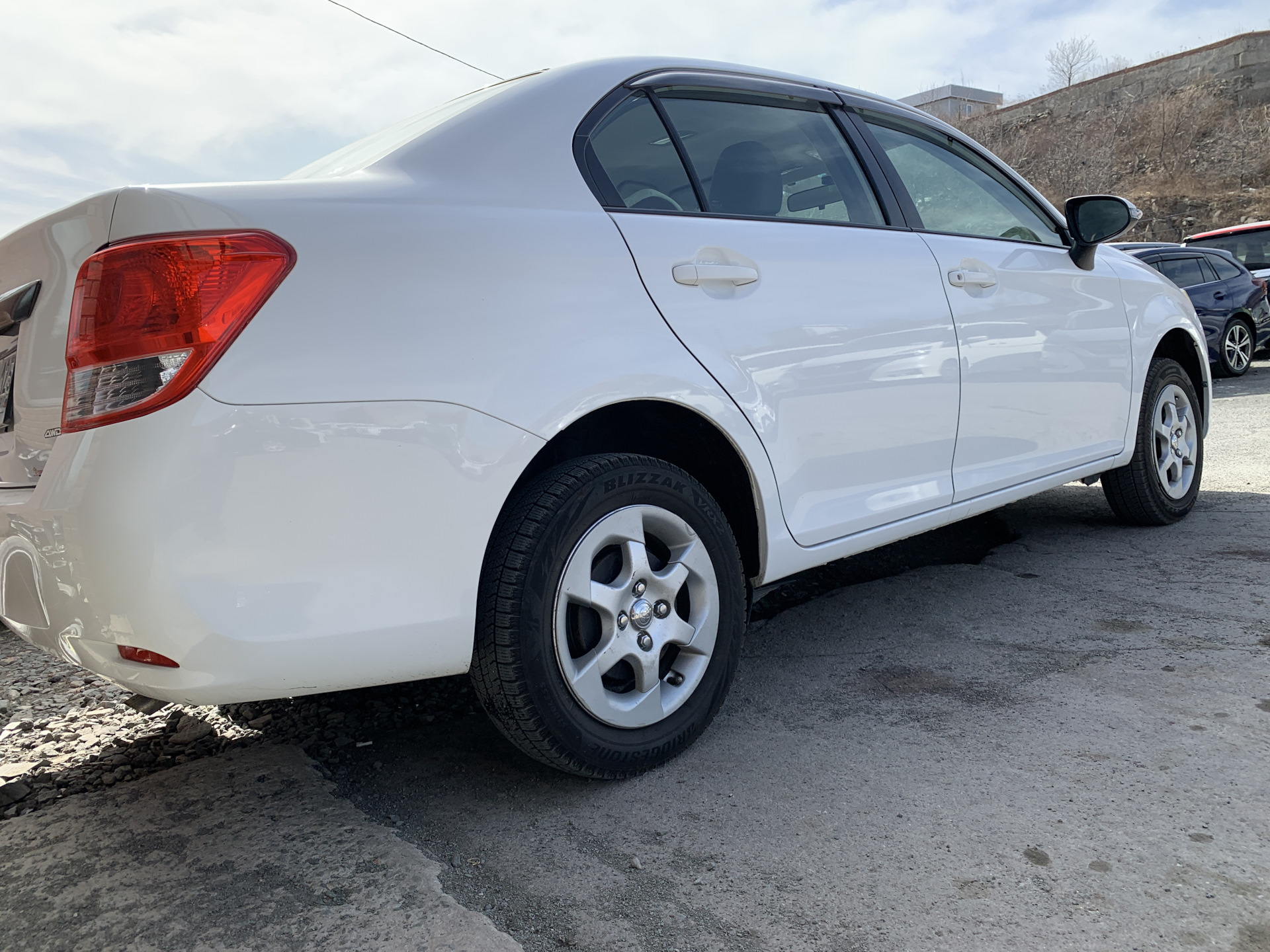 Брызговики комплект Toyota Axio / Fielder 161 165 2012 — 2021 — Toyota ...