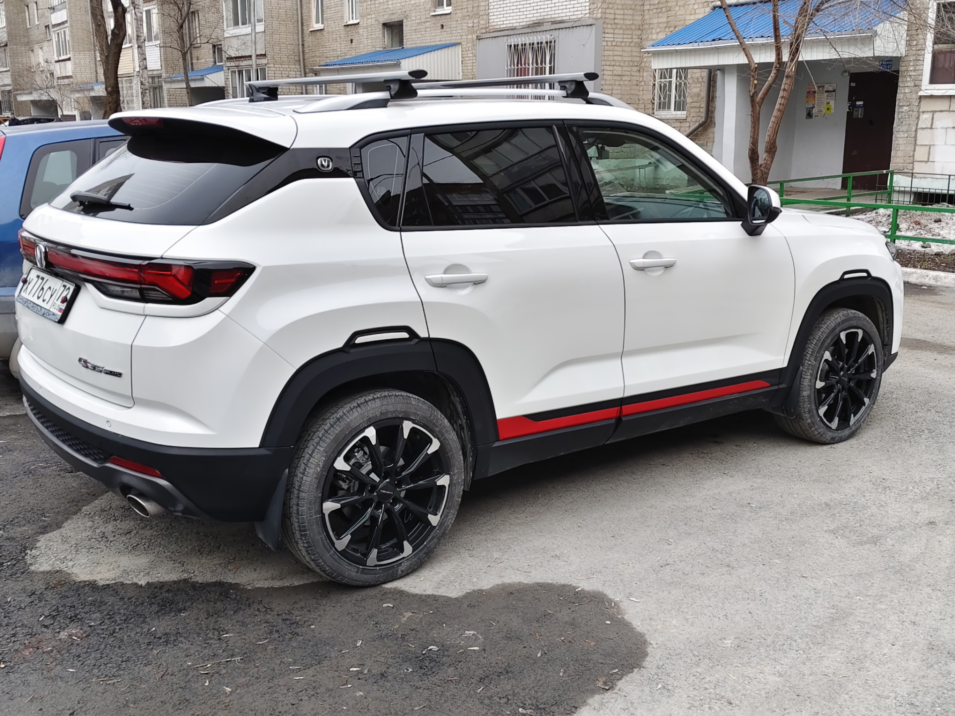 Смена колес — Changan CS35 Plus (1Gf), 1,4 л, 2023 года | колёсные диски | DRIVE2