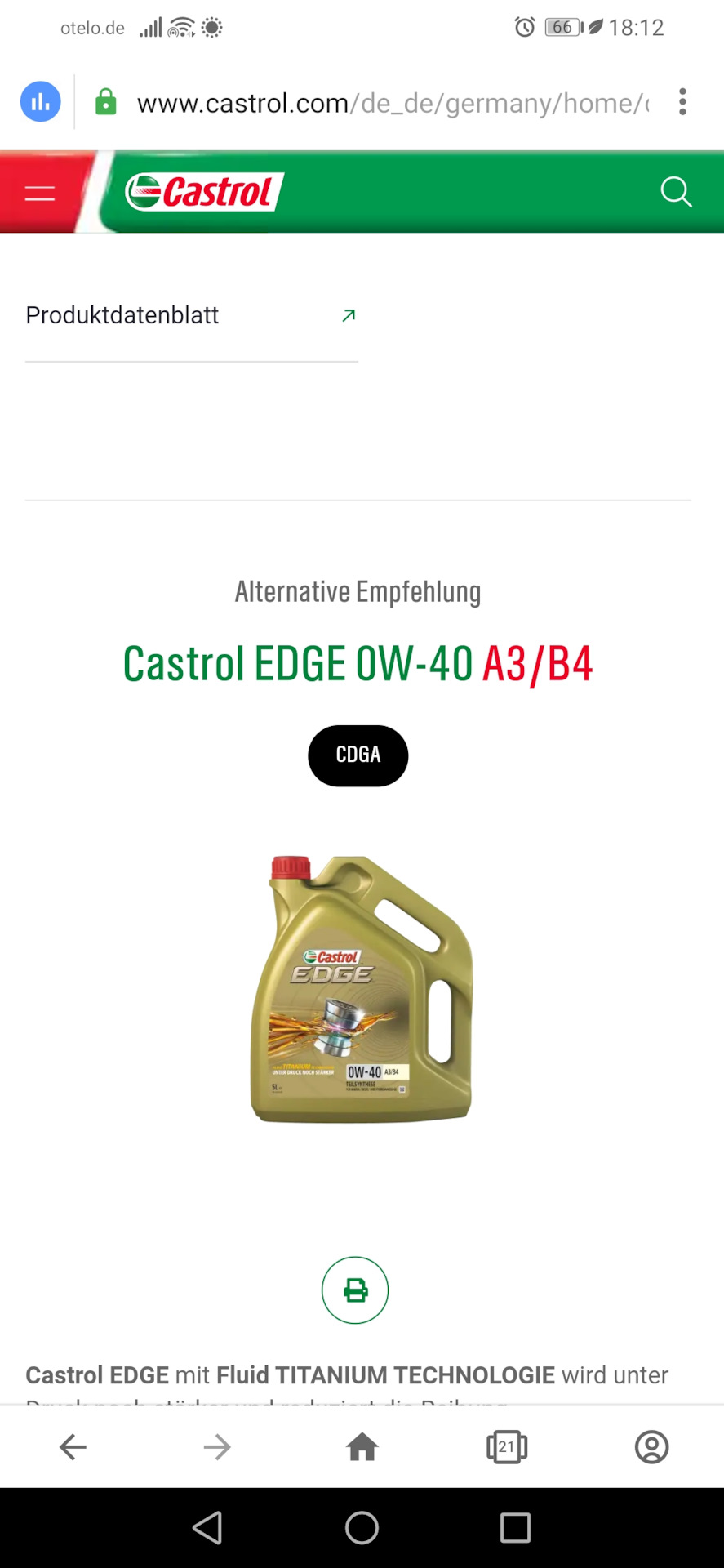 Hollywar выбор масла для CDGA — Volkswagen Passat Variant (B7), 1,4 л ...