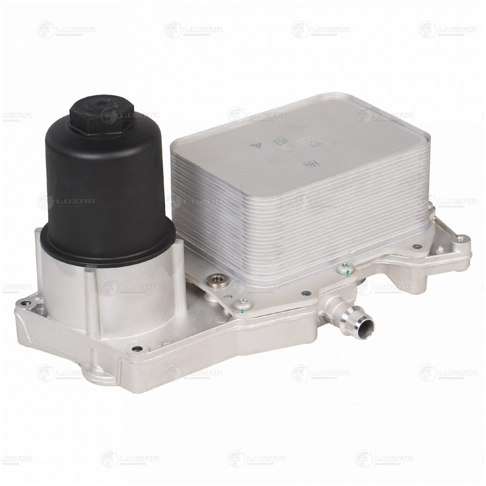 LOC1007 Радиатор масляный в сборе (теплообменник) для автомобилей Land ...