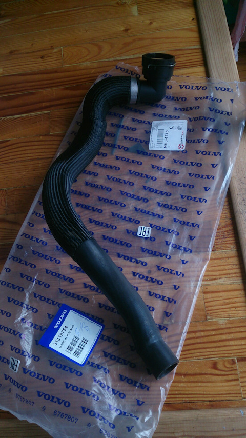 31319754 Шланг верхний Volvo | Запчасти на DRIVE2