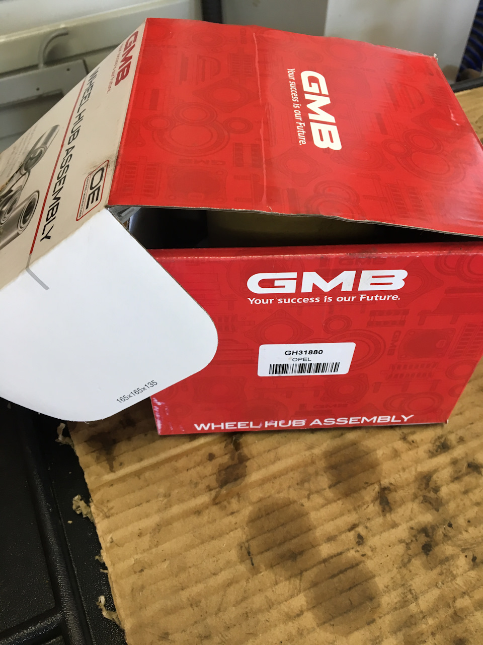 GH31880 СТУПИЦА ПЕРЕДНЯЯ (С АБС) GMB | Запчасти на DRIVE2