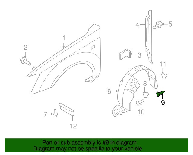 1249306207B ВИНТ-САМОРЕЗ D=3ММ KIA HYUNDAI | Запчасти на DRIVE2
