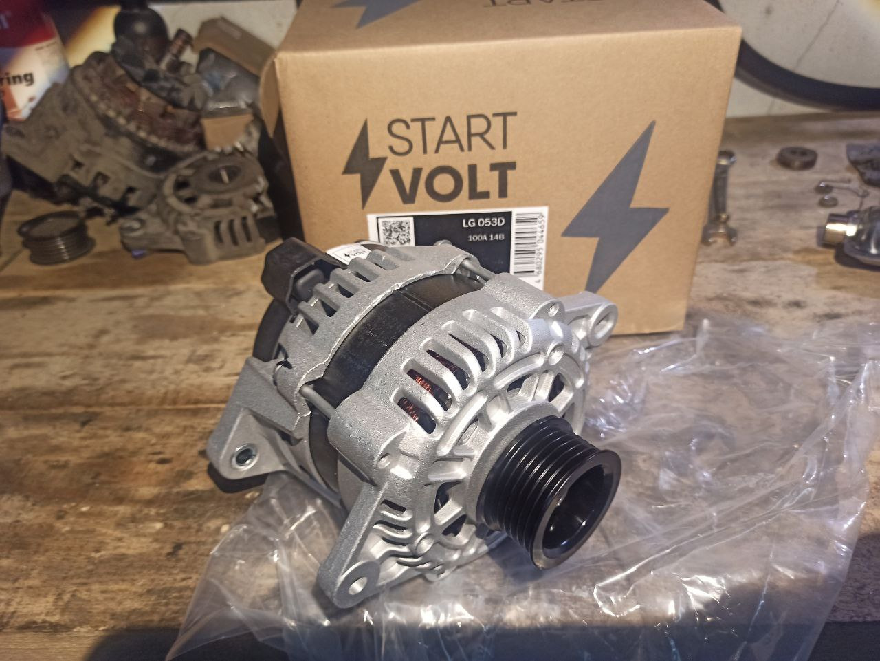 Генератор Startvolt LG053D, неудачная замена подшипников — Chevrolet Cruze (1G), 1,6 л, 2012 ...