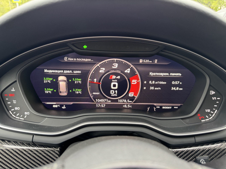 Установка системы прямого контроля давления в шинах (RDKS, TPMS) — Audi A4 Avant (B9), 2 л, 2019 ...