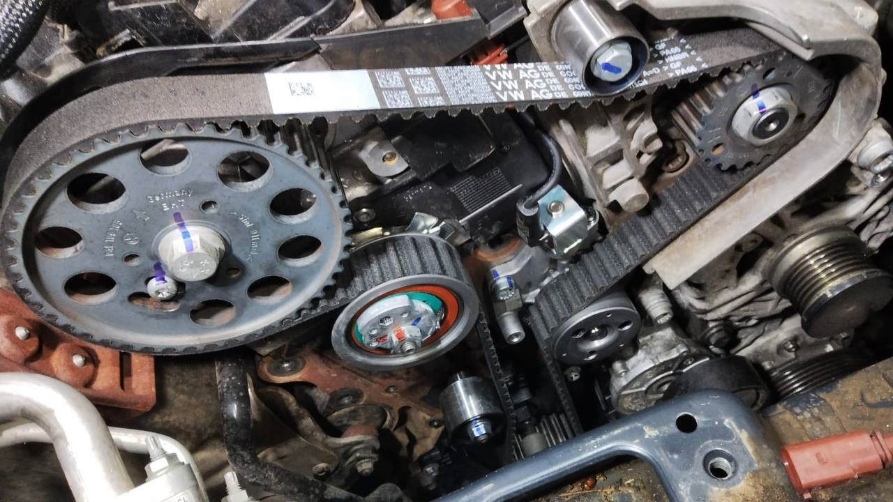 aufzeichnen №13. Правильная замена ГРМ на двигателе CUAA — Volkswagen ...