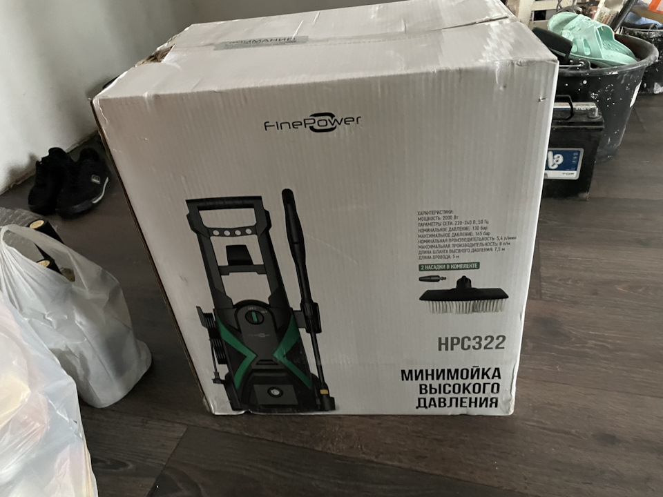 Отзыв о автомойке FinePower HPC322 и пеногенераторе FG0421 — Renault ...