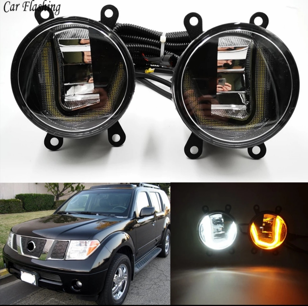 Замена ПТФ — Nissan Navara (2G), 2,5 л, 2010 года | своими руками | DRIVE2