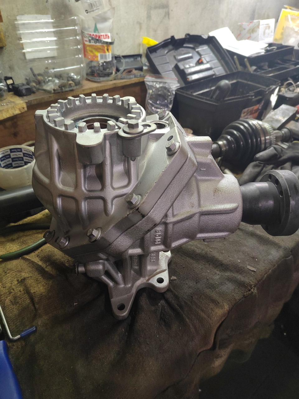 Отчет по раздатке — Volvo XC90 (1G), 2,5 л, 2005 года | поломка | DRIVE2