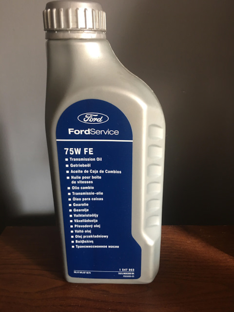 1547953 Масло трансмиссионное МКПП 1L 75W FE / МКПП (MMT6) Ford ...