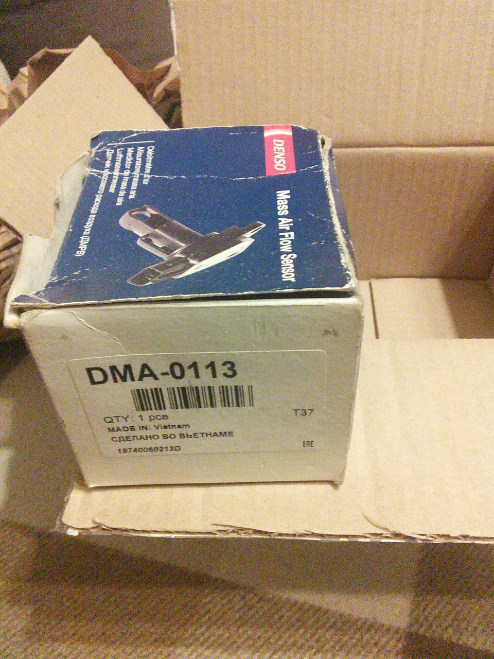 DMA0113 Датчик массового расхода воздуха 93145 DENSO | Запчасти на DRIVE2