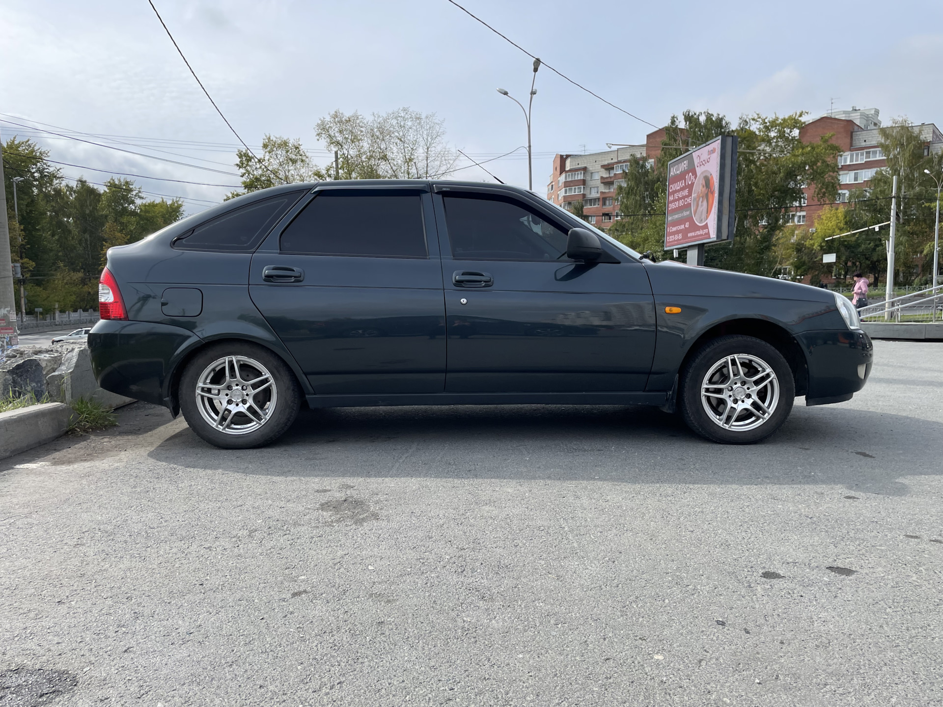Стойки “демфи”, пружины «технорессор» минус 50 — Lada Приора хэтчбек, 1 ...
