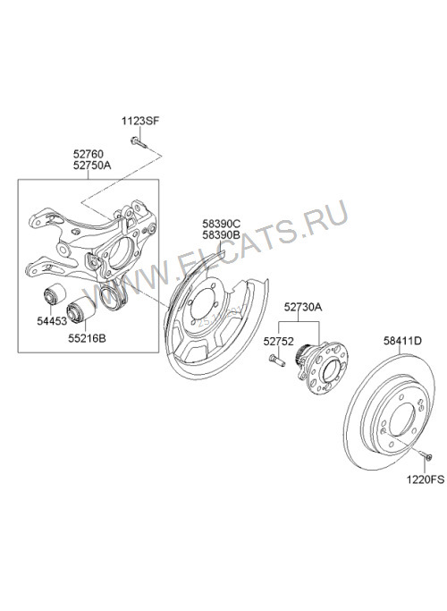 Замена сайлентблоков задней подвески — KIA Ceed SW (2G), 1,6 л, 2015 ...