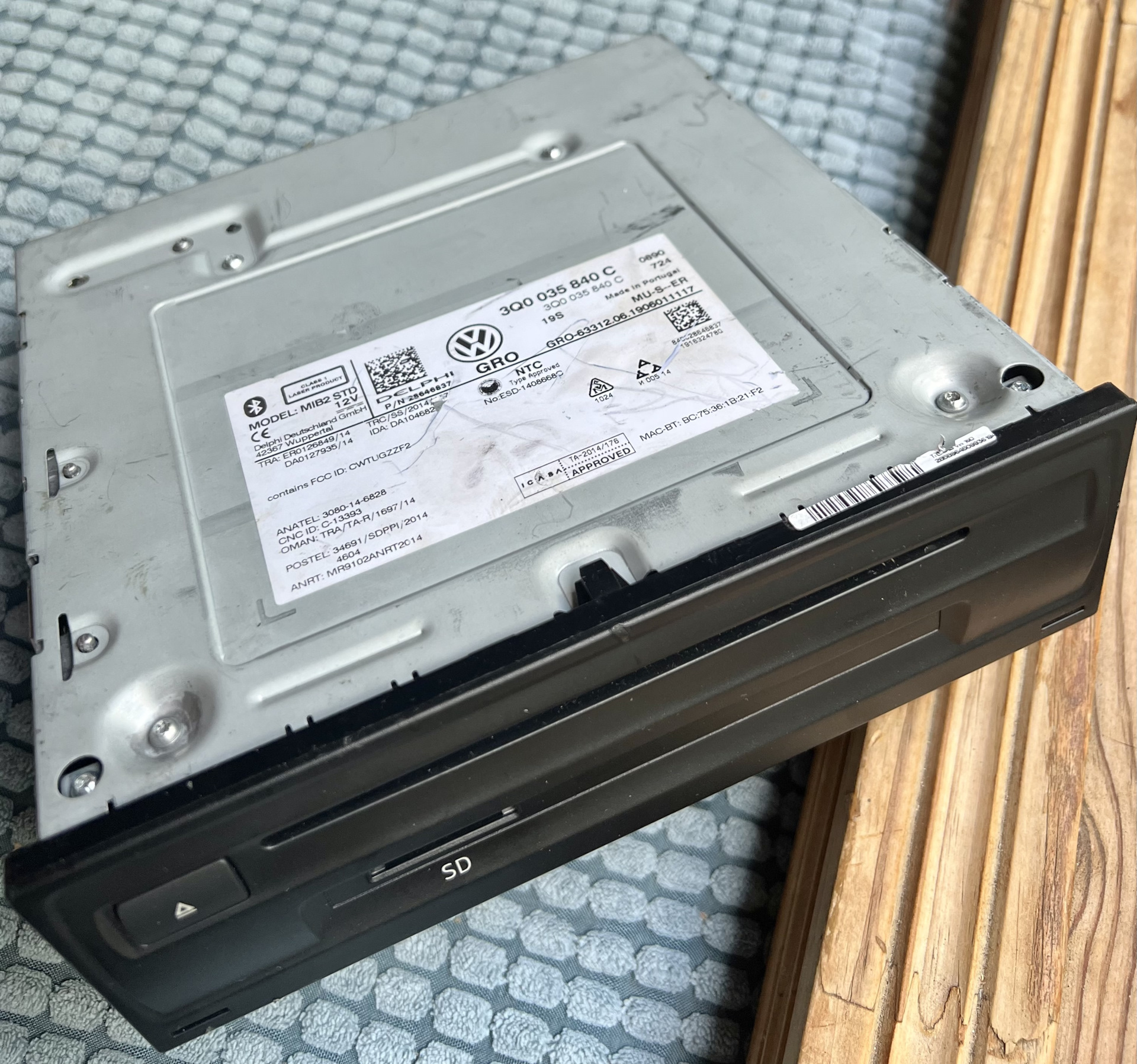 VW mib2 Delphi ZR скины — DRIVE2