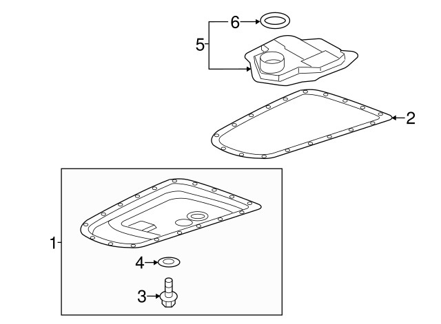 2824A006 Фильтр АКПП PSA 4007, C-Crosser (охладителя) Mitsubishi ...