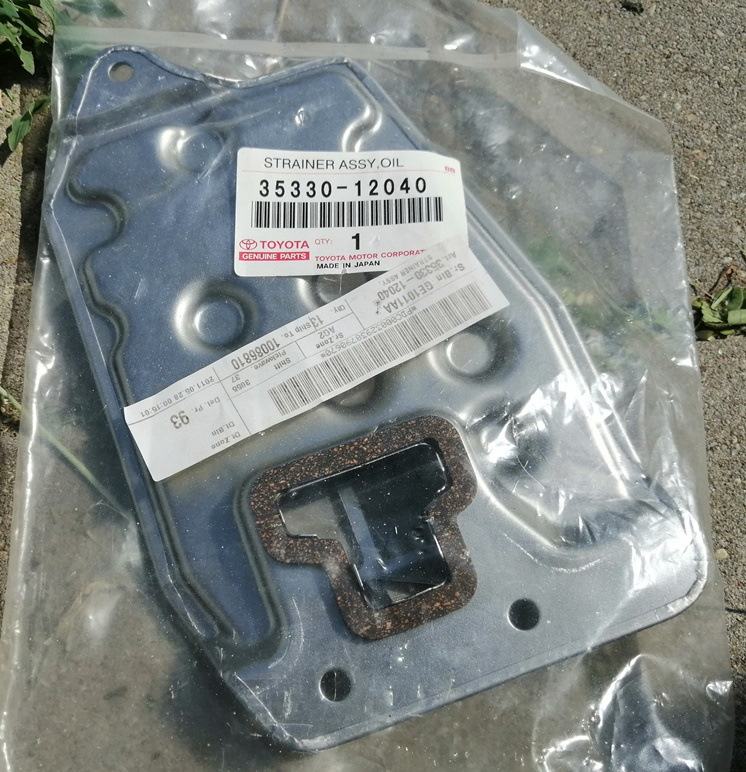 3533012040 Фильтр акпп TOYOTA LEXUS | Запчасти на DRIVE2