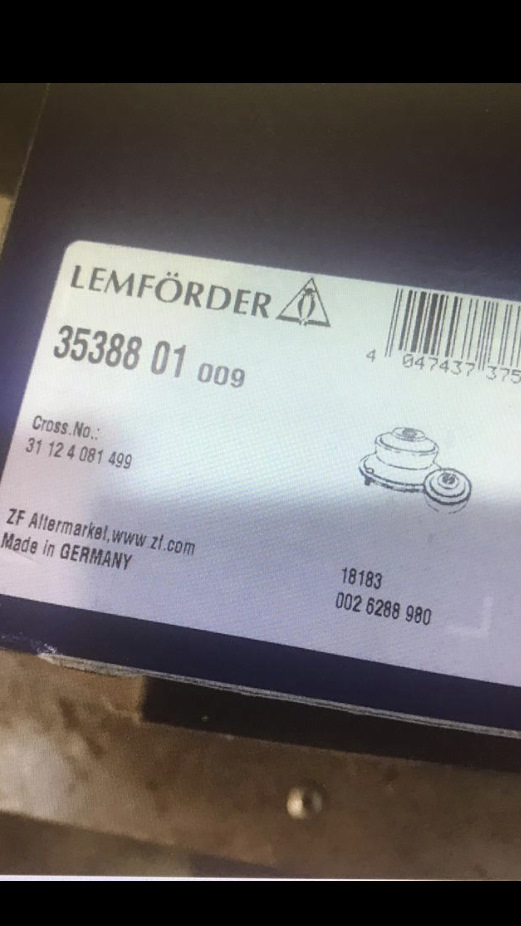 3538801 Подвеска, рычаг независимой подвески колеса LEMFORDER ...