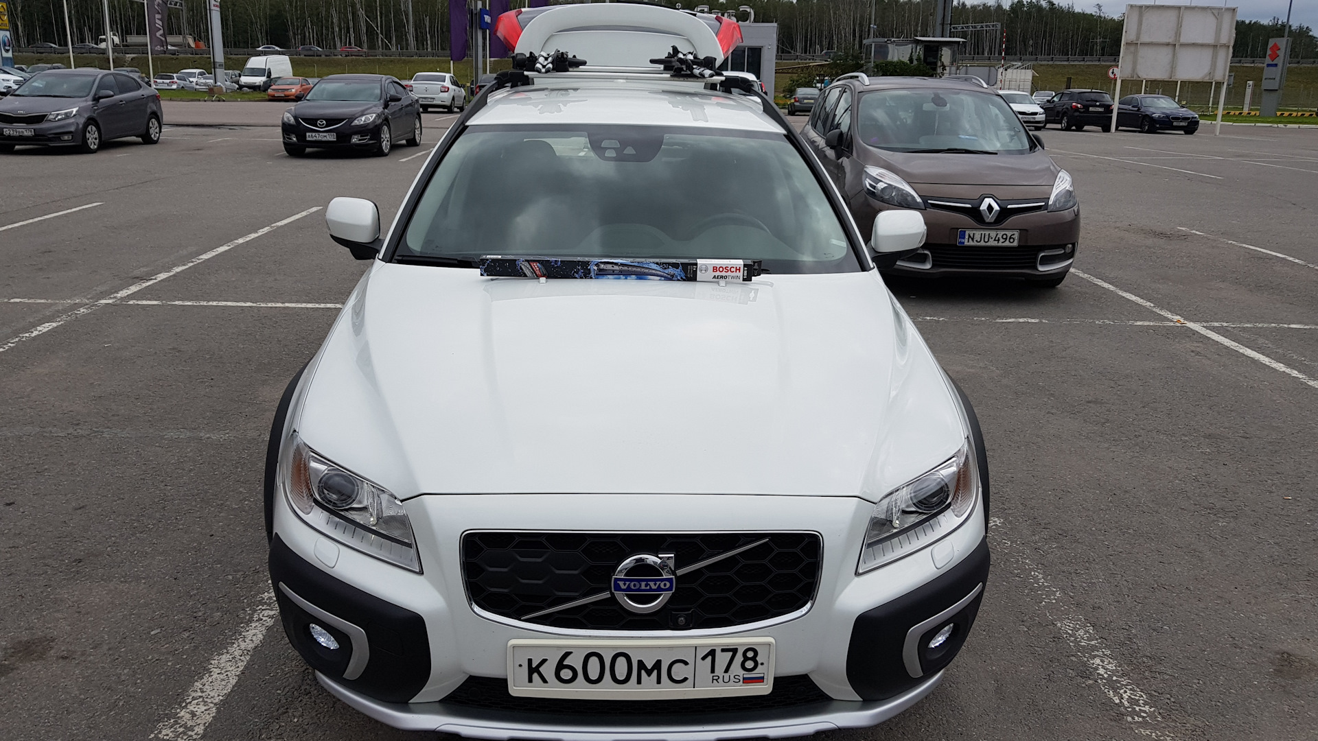 Замена лобового стекла. Спасибо КАСКО! — Volvo XC70 III, 2,4 л, 2014 ...