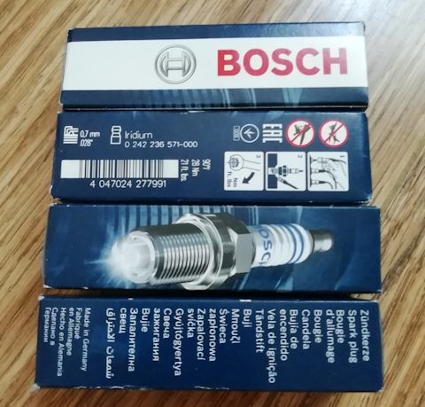 0242236571 Свеча зажигания BOSCH | Запчасти на DRIVE2