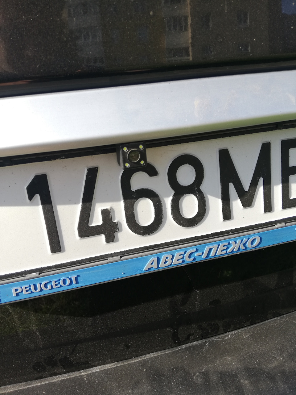 Камера заднего вида — Peugeot 307 SW, 1,6 л, 2005 года | электроника ...