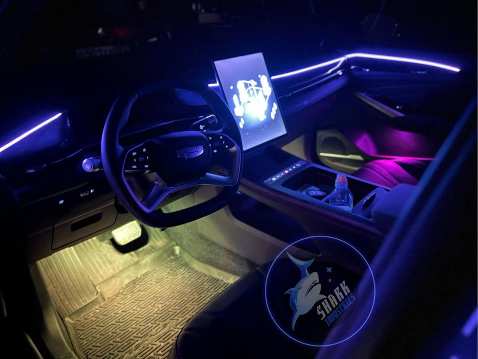 Geely Preface атмосферная подсветка ambient light — DRIVE2