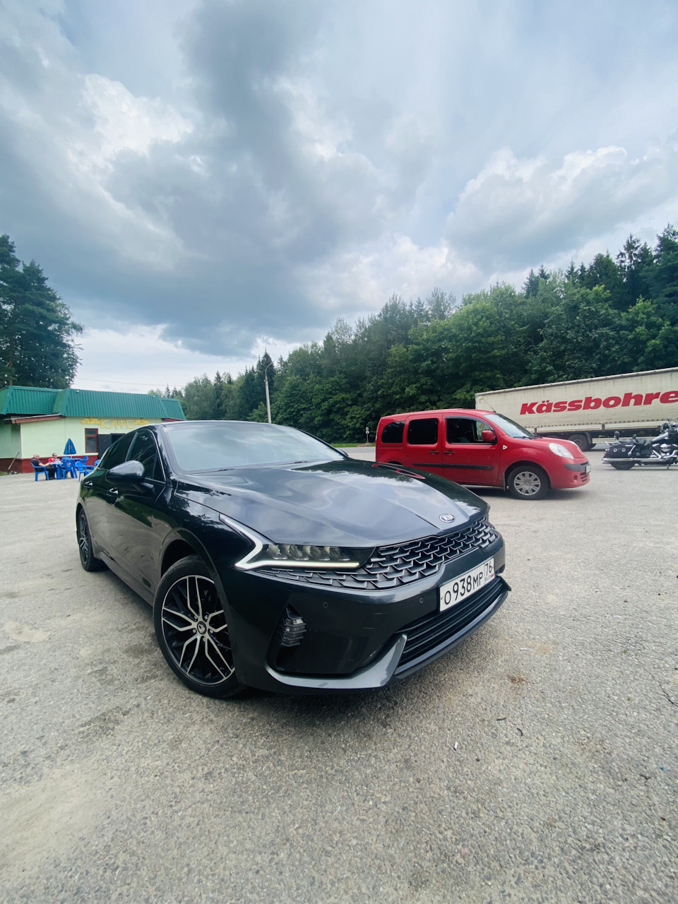 Замена лобового стекла и атермалка — KIA K5 (3G), 2 л, 2021 года ...