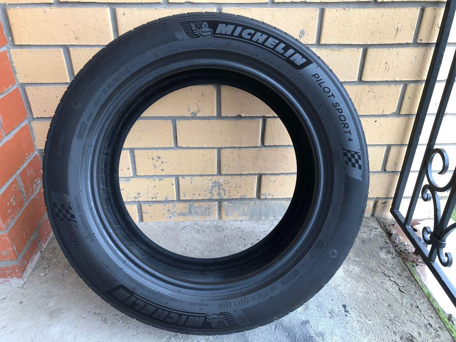 Michelin pilot sport 4 245/50 R18! — Audi Q3 (1G), 2 л., 2012 года ...