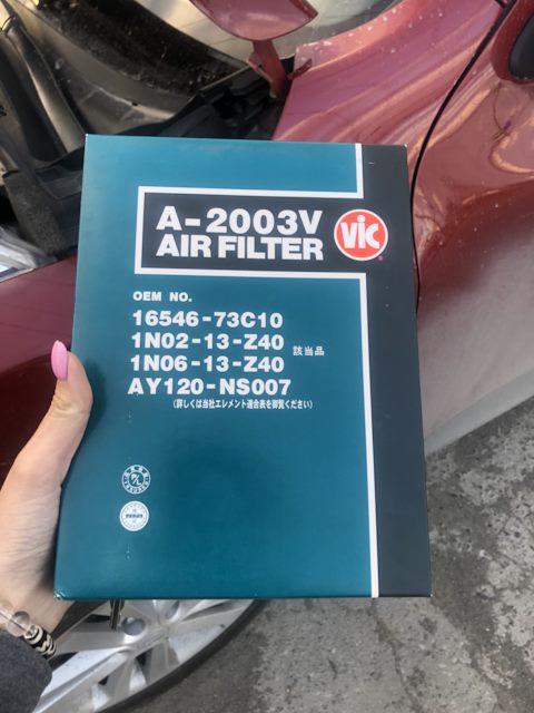 1654673C10 Фильтр воздушный NISSAN INFINITI | Запчасти на DRIVE2