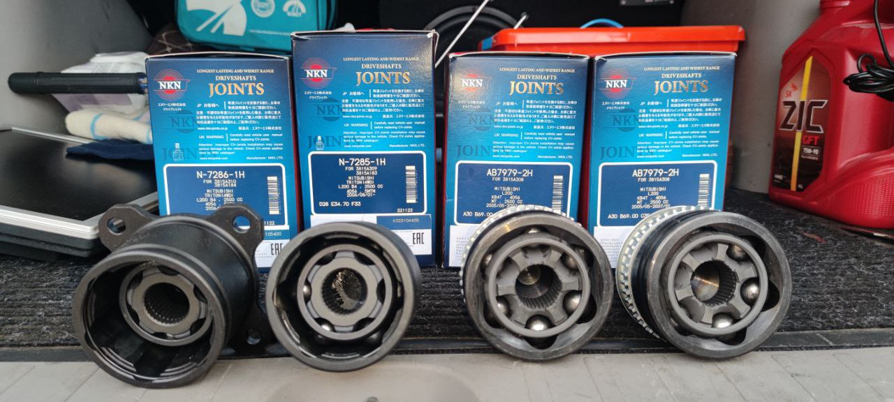 Замена шрусов и по мелочи. — Mitsubishi Pajero Sport (2G), 3,2 л, 2008 ...