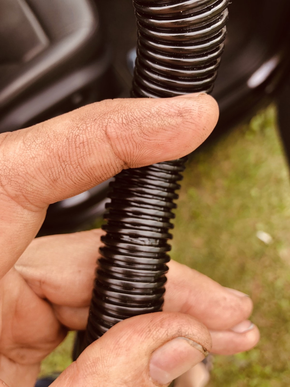 Заменил трубки вентиляции от МО до турбины и от МО до впуска 06H 103 ...