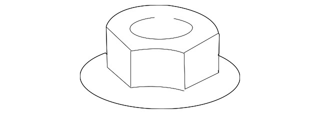 N10402904 Гайка шестигранная VAG | Запчасти на DRIVE2