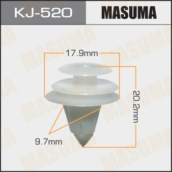 KJ520 Клипса пластиковая MASUMA | Запчасти на DRIVE2