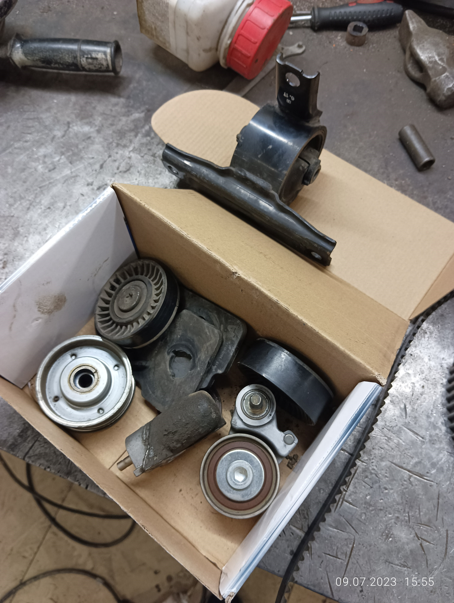 #66 Замена ГРМ 6B31 и радиатора двс — Mitsubishi Outlander XL, 3 л ...