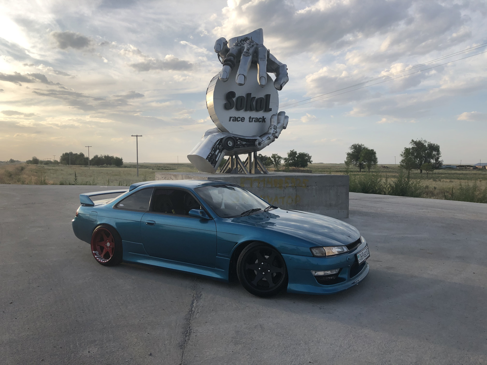 Геометрия после установки Roll center correction kit (GKtech) — Nissan Silvia (S14), 2 л, 1994 ...