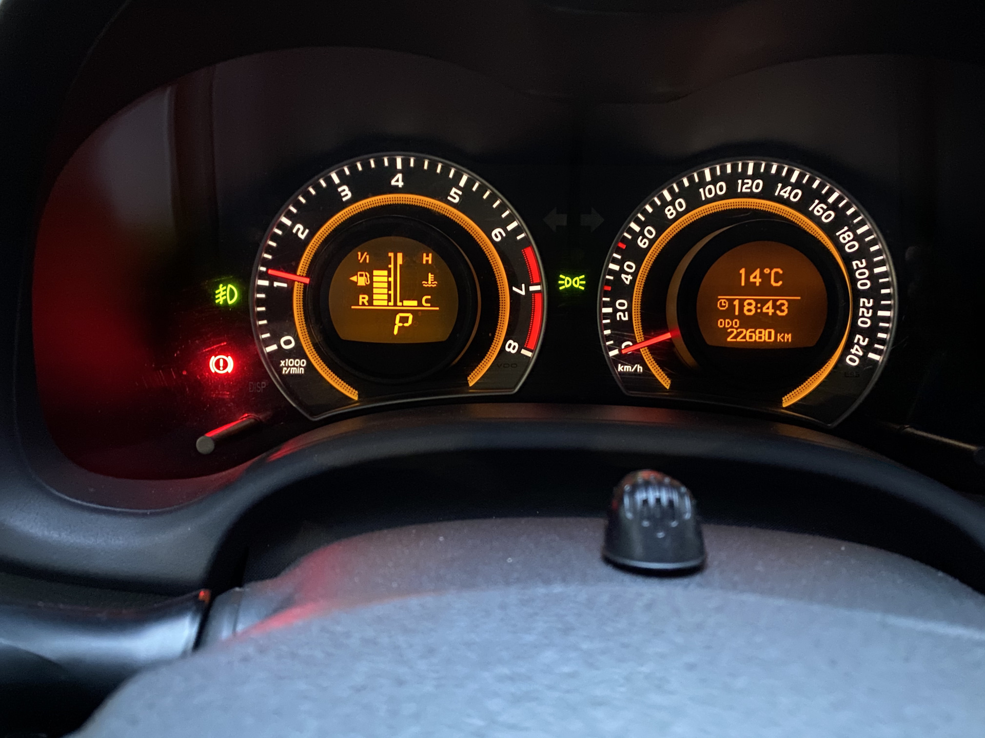 Установка птф Toyota — Toyota Corolla (140/150), 1,6 л, 2012 года ...