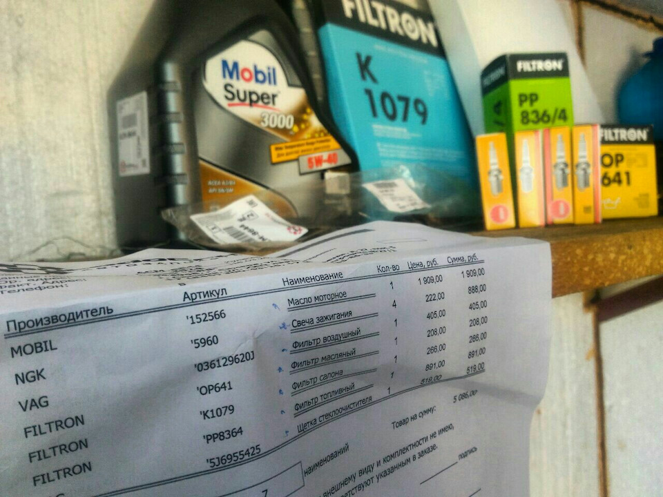 Страховка, запчасти к То, динамометрический ключ. — Skoda Fabia Mk2, 1 ...