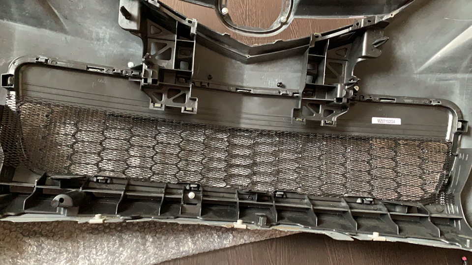 Близится к завершению укомплектовка переднего бампера — Mazda 3 (1G) BK ...