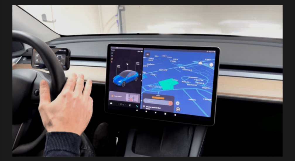 Screenmate от производителя Teslogic — Tesla Model Y, 2023 года ...