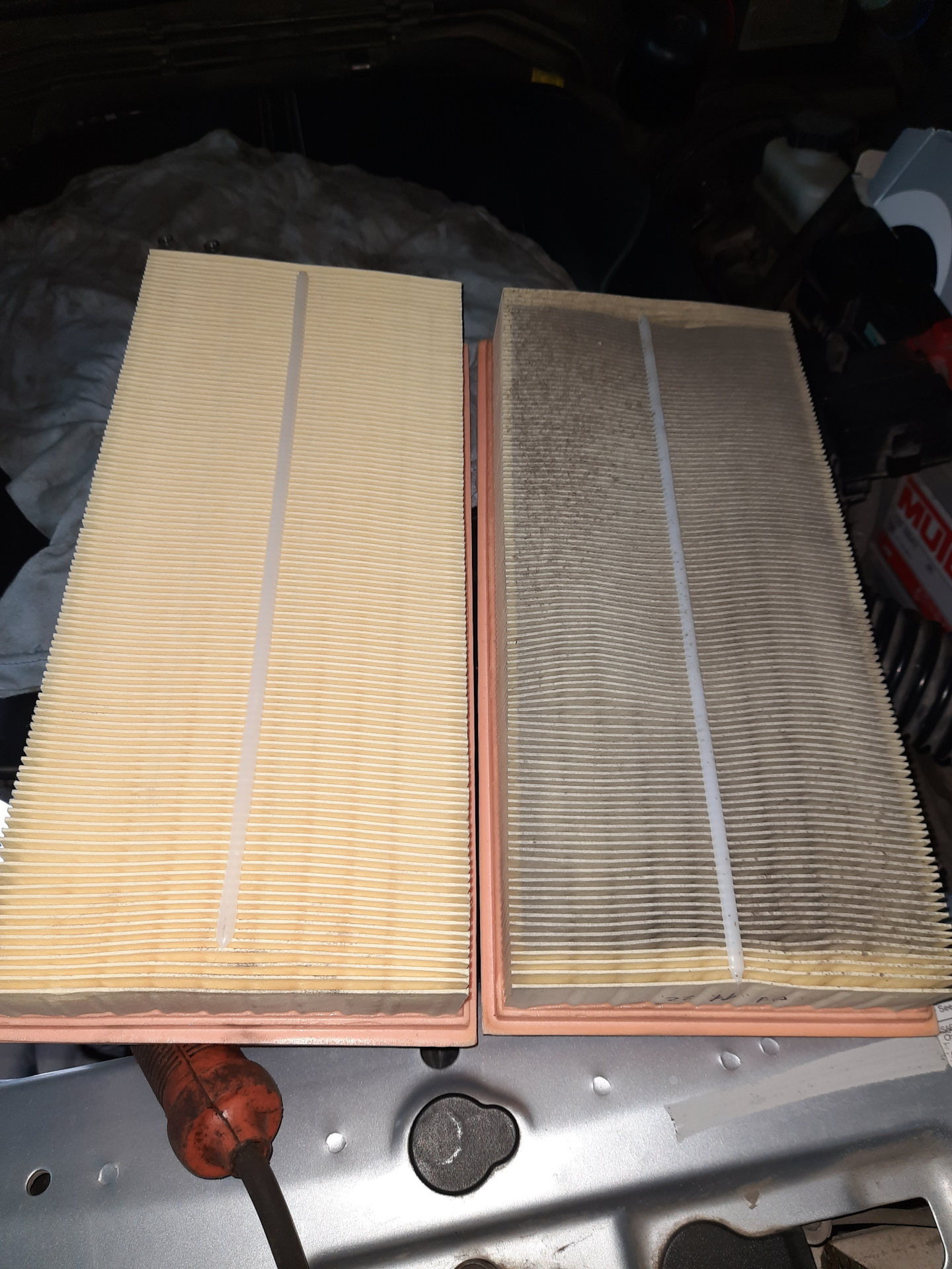 Замена масла в двигателе — SsangYong Rexton (2G), 2,7 л, 2008 года ...